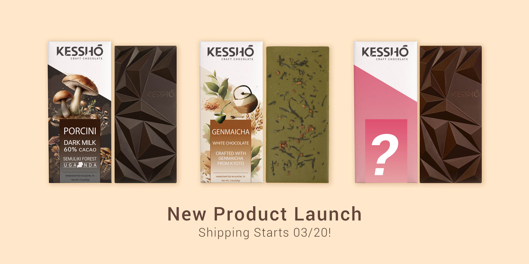 KESSHŌ - Asian Inspired Bean to Bar Chocolate, handcrafted in Austin ...